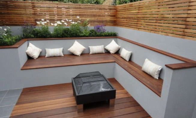 Concrete Deck Seating Idea - GRIP ELEMENTS