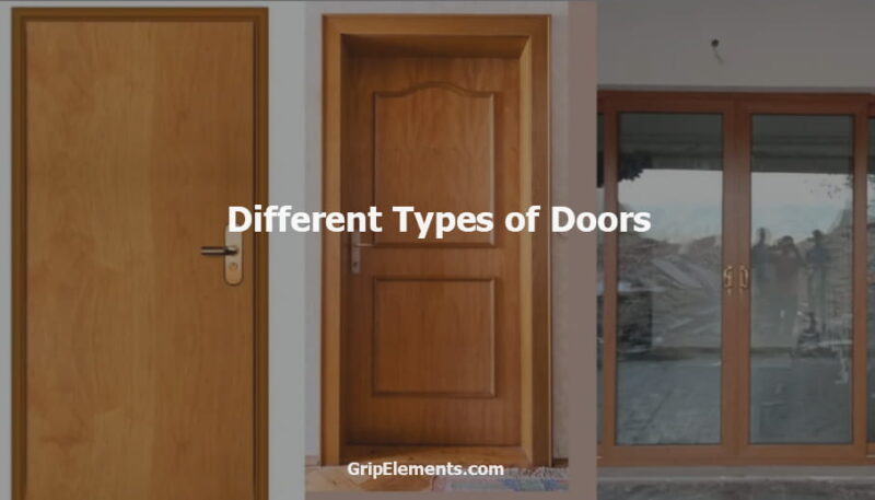 8 Gorgeous Types of Doors - GRIP ELEMENTS