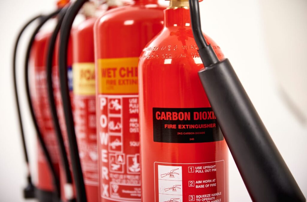 7 Types of Fire Extinguishers with Different Label Colors