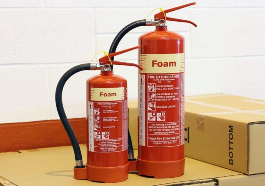 7 Types of Fire Extinguishers with Different Label Colors