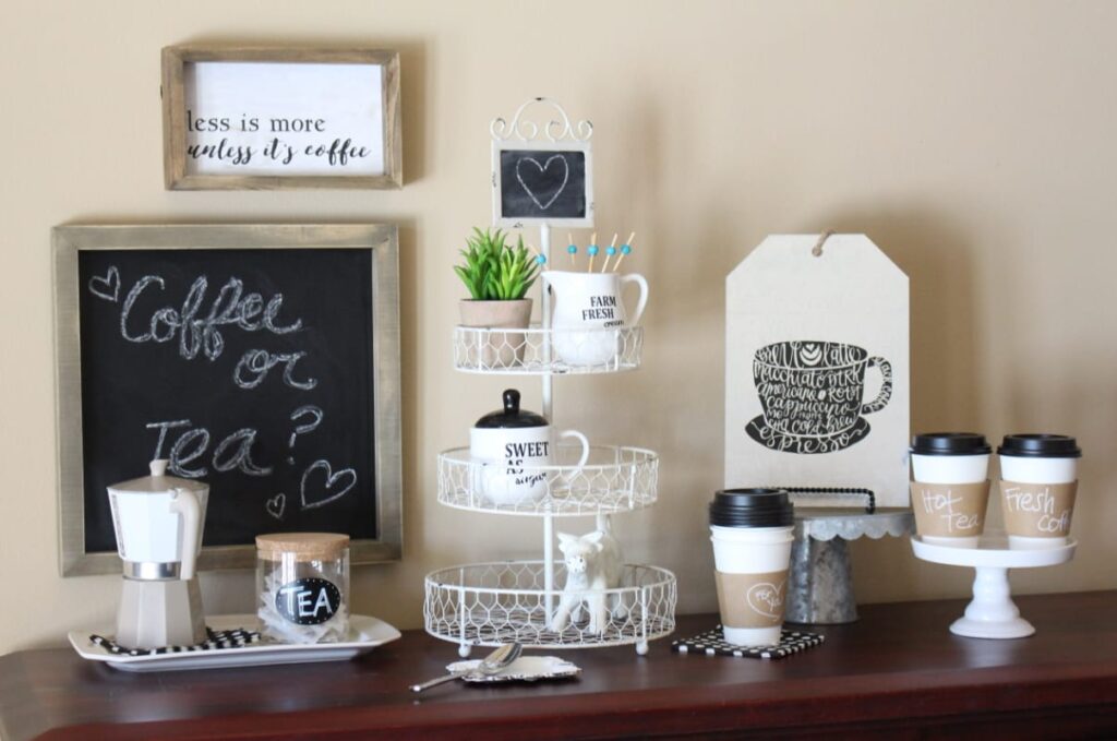 8 Easy Tea Station Ideas to Recreate at Your Home - GRIP ELEMENTS