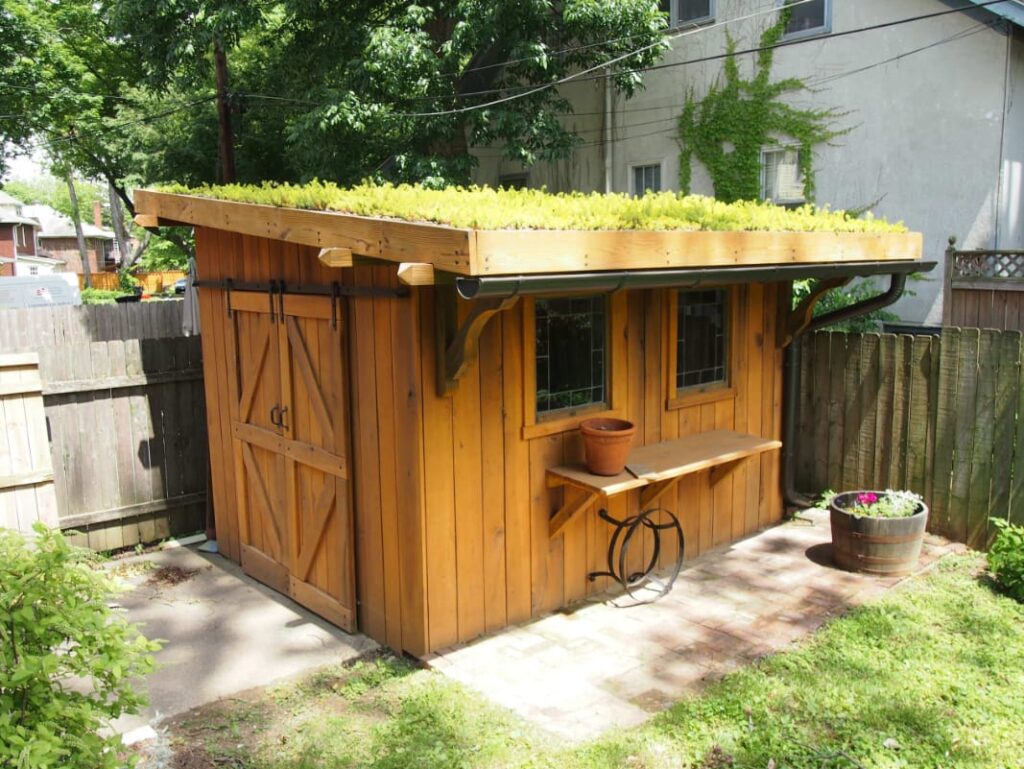 5 Most Intriguing Green Roof Shed Ideas - GRIP ELEMENTS